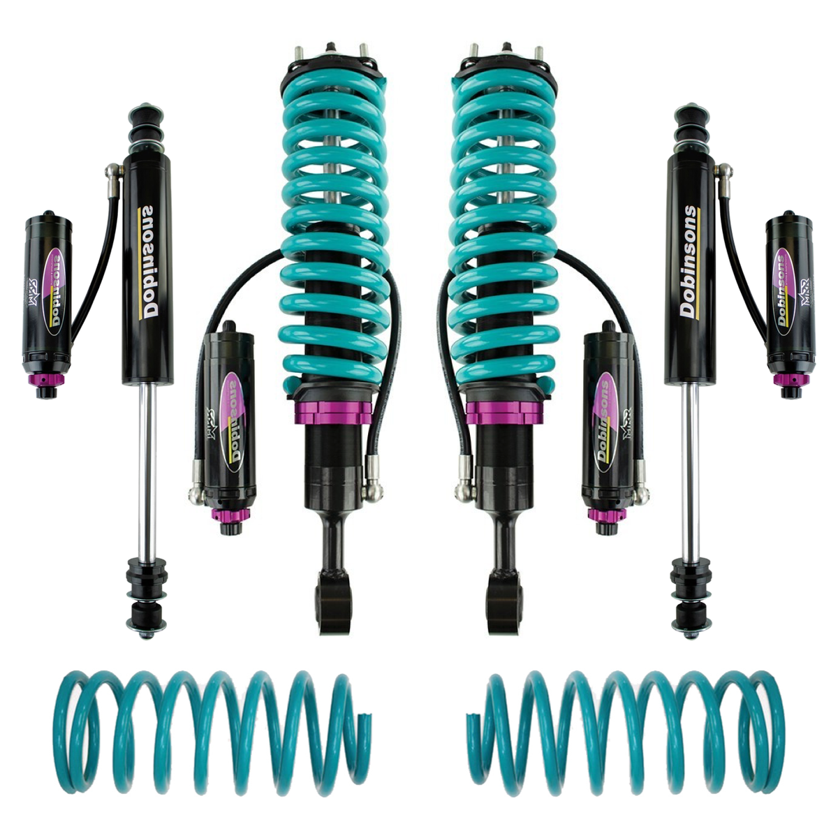 Dobinsons MRA 2-3" Remote Reservoir Lift Kit - Ford Everest Next Gen ...